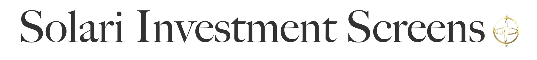 Solari Investment Screens